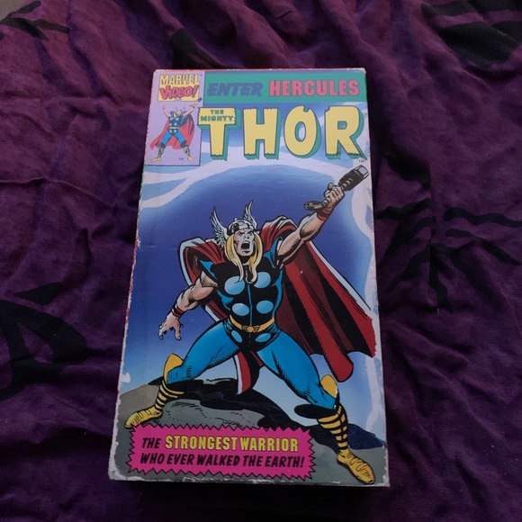 Marvel | Media | Marvel Comics Video Library Vhs | Poshmark